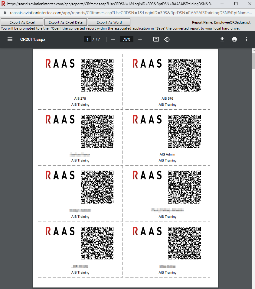 EMPLOYEE INFORMATION