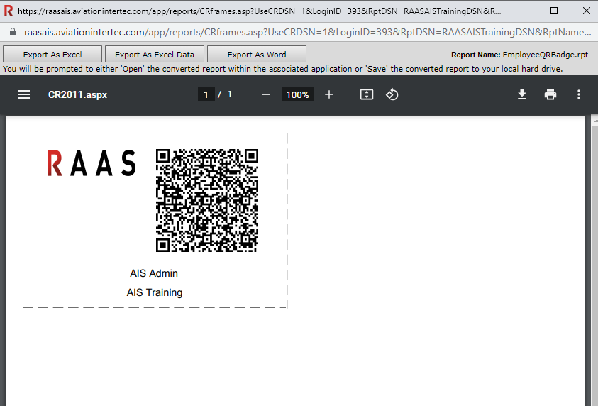 EMPLOYEE INFORMATION